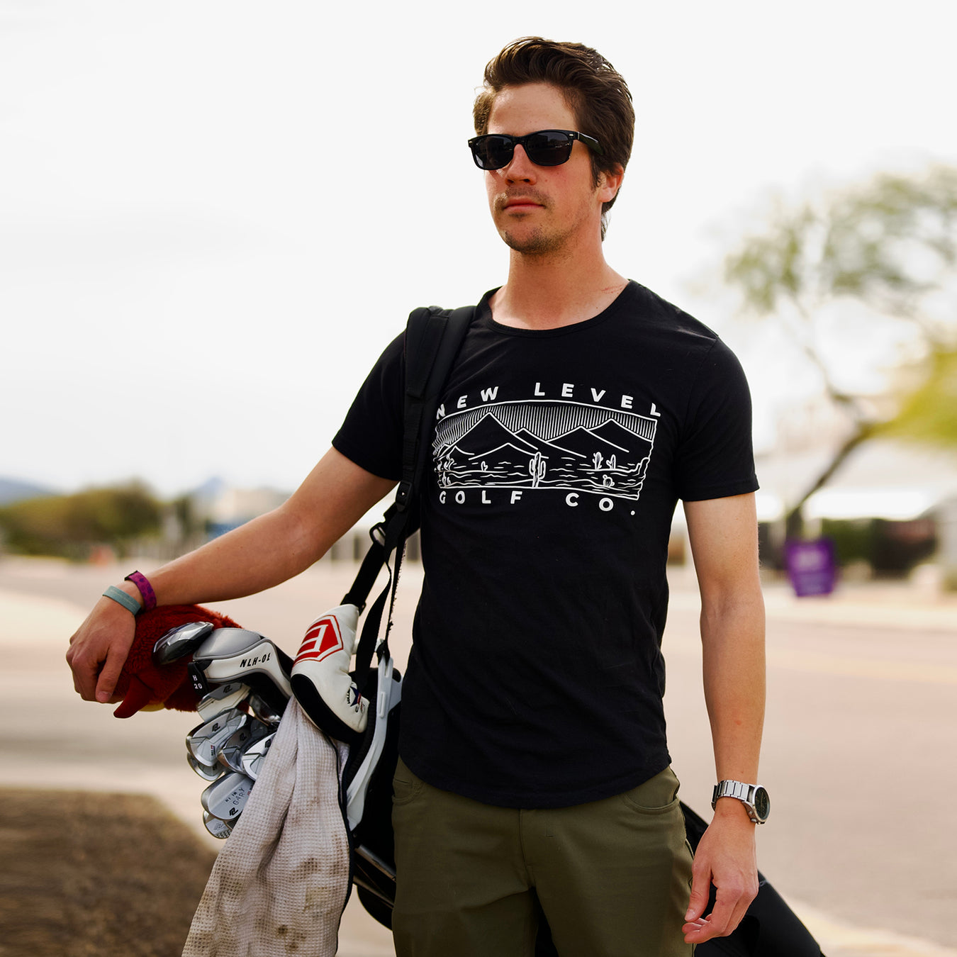 New Level Scoop Tee – New Level Golf Co